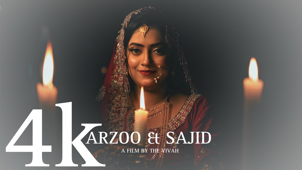 Cinematic Wedding Teaser I Arzoo & sajid I The Vivah I ...4K ~.. - YouTube