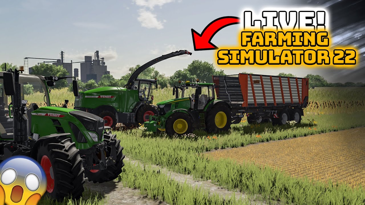 🔴LIVE! - Nowe Pole wjechało😎 Farming Simulator 22🔥#fs22 # ...