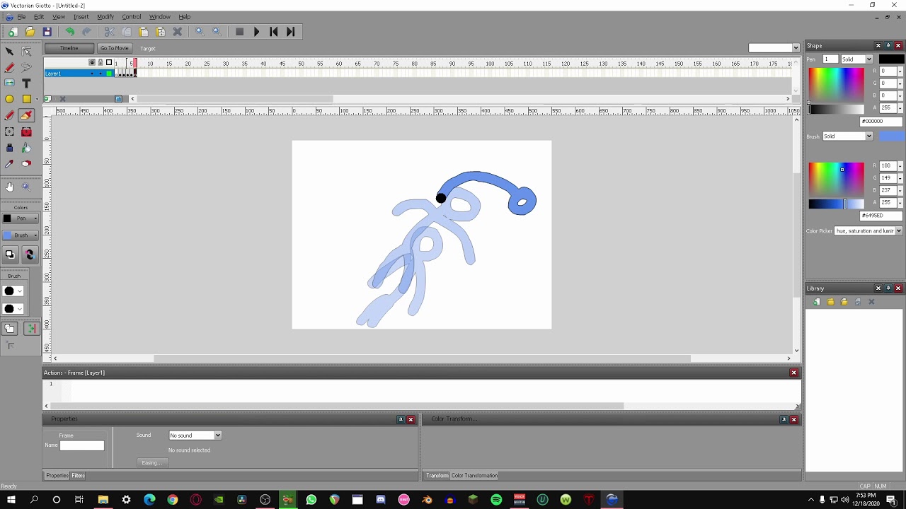 How to CREATE your 1ST ANIMATION in Vectorian Giotto! - YouTube