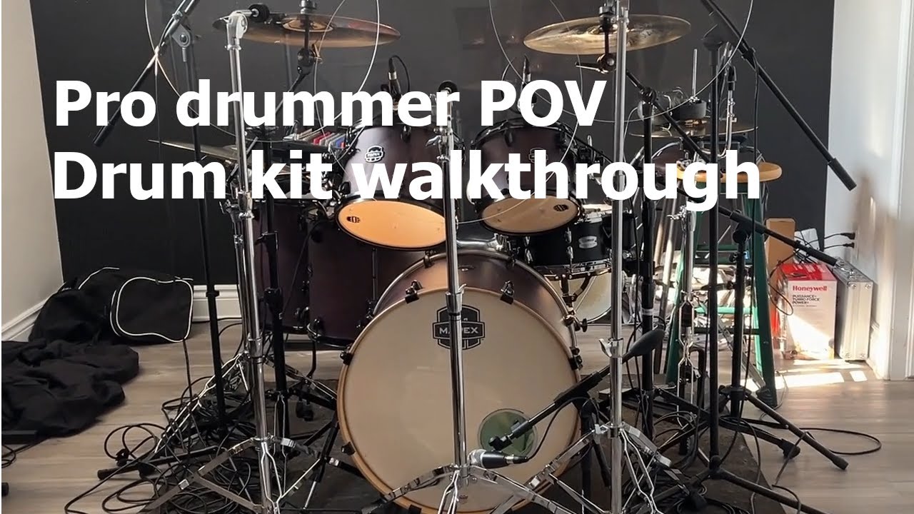 Inside a Pro Drummer's Setup: My Ultimate Drum Kit Tour - YouTube