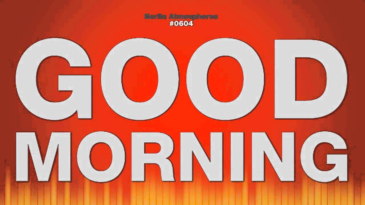 Good Morning - Male Voice Speaks - YouTube