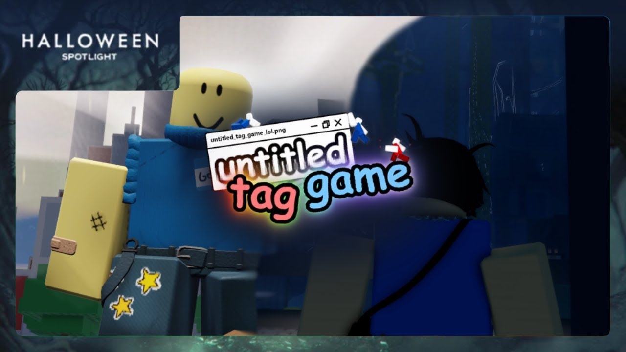 Roblox Untitled Tag Game - Roblox Halloween Spotlight (Full Walkthrough ...