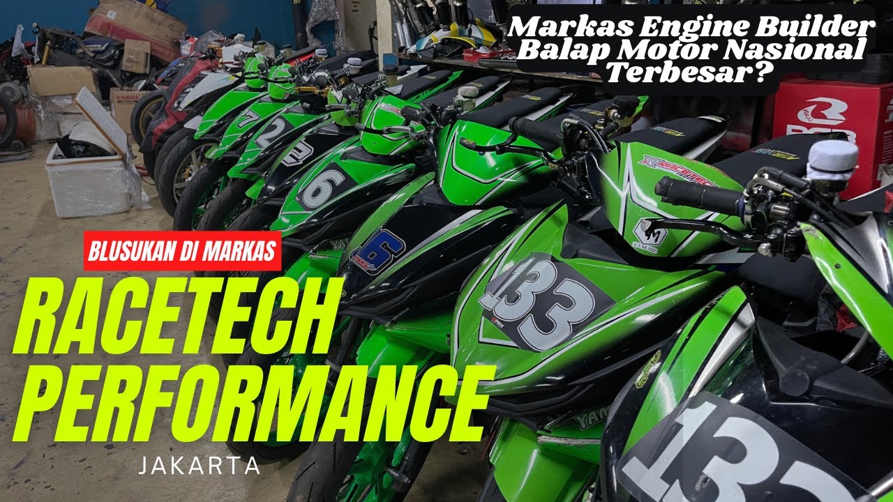 Besar Banget‼️ Blusukan di Markas Racetech Performance Jakarta - YouTube