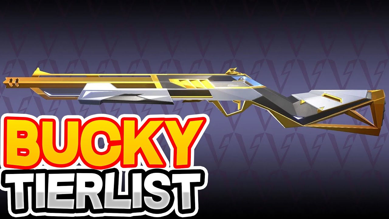 Official Bucky Tierlist #valorant - YouTube