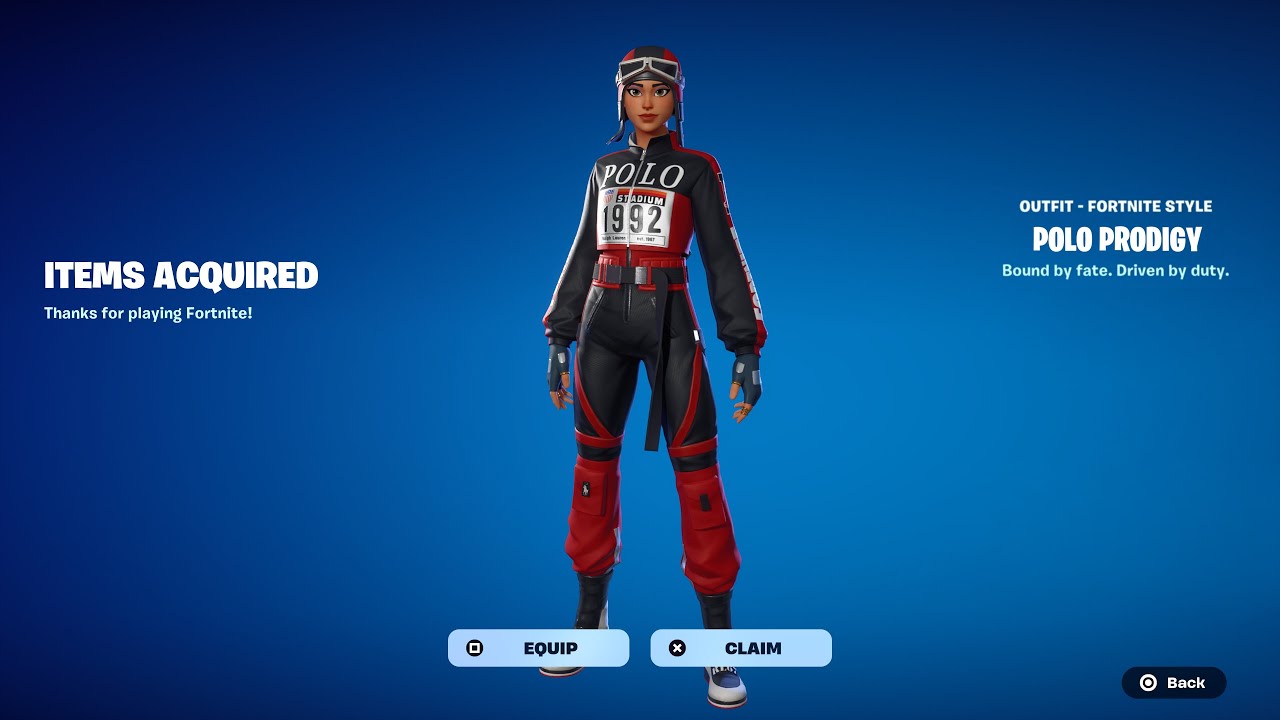 POLO PRODIGY SKIN RETURN RELEASE DATE IN FORTNITE ITEM SHOP 2024! - YouTube