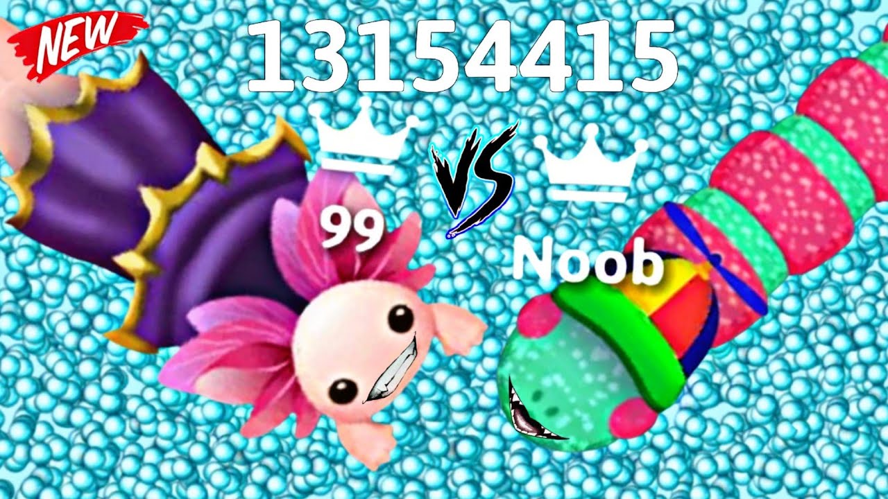 Snake.Io🐍 Big Fight Bubbles Snake Vs Noob Gums Snake Snakebatte The Map ...