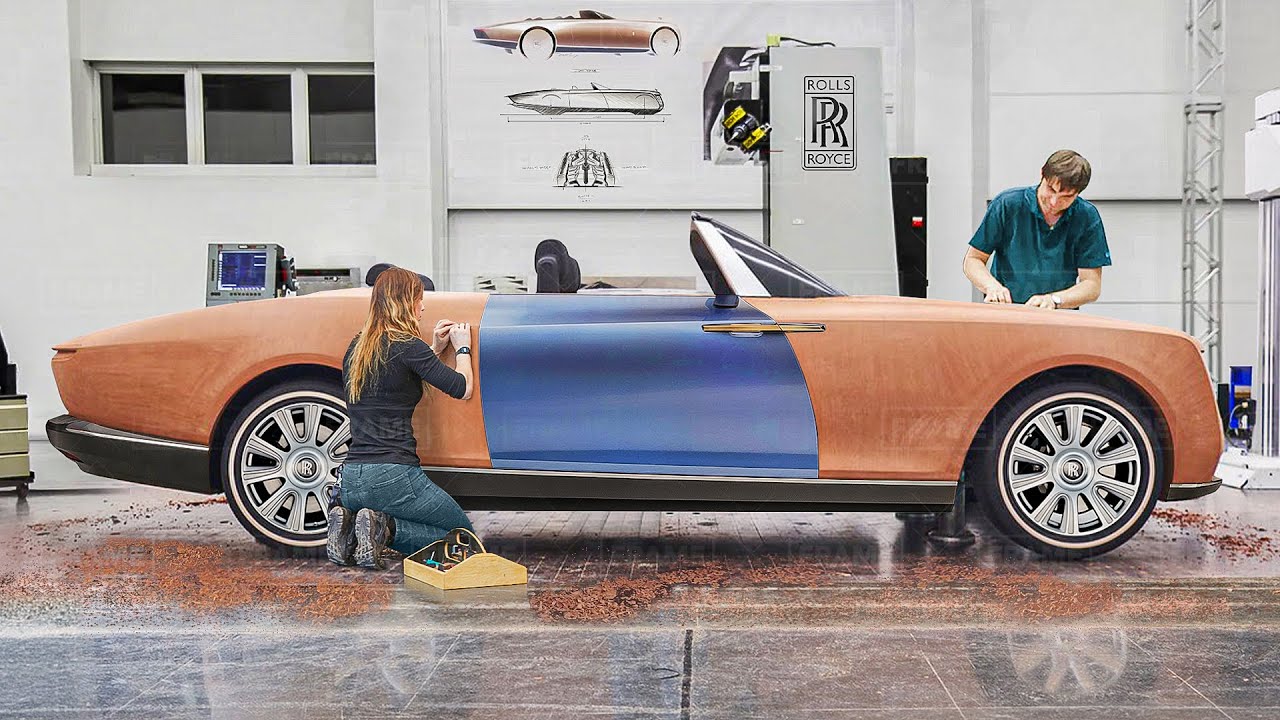 Inside Rolls-Royce Design Center Creating Future Luxury Cars - YouTube