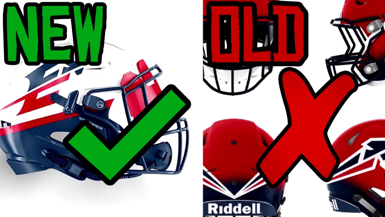 All AAF Helmets redesigned! - YouTube