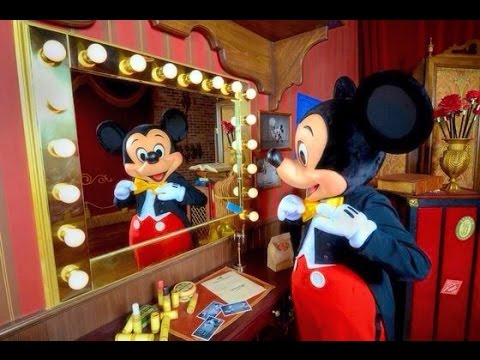 Meeting Mickey Mouse at Disneyworld Florida (starstruck two year old ...
