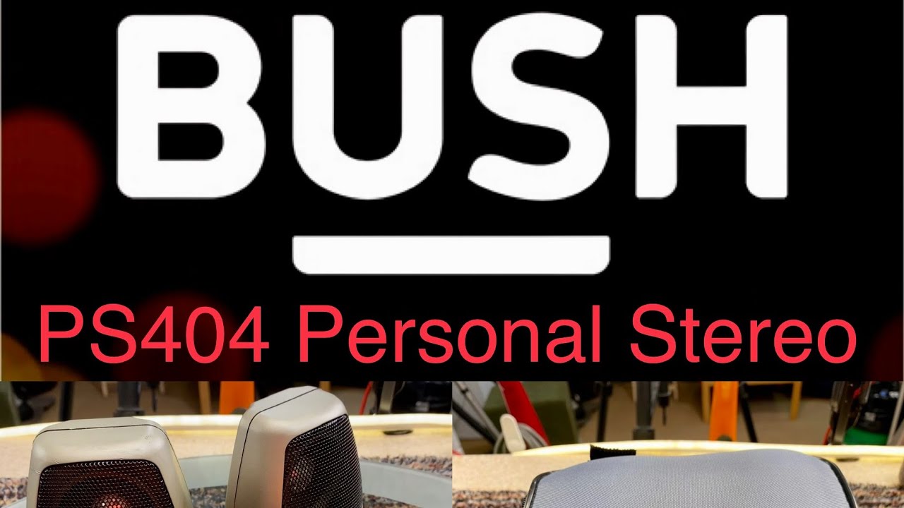Bush PS404 Vintage Cassette Player, First Look And Demonstration - YouTube