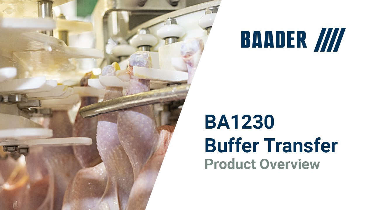 BAADER 1230 Buffer Transfer - YouTube