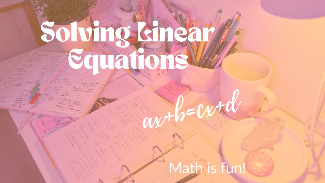 Mathematics:College Algebra:Solving Linear Equations - YouTube