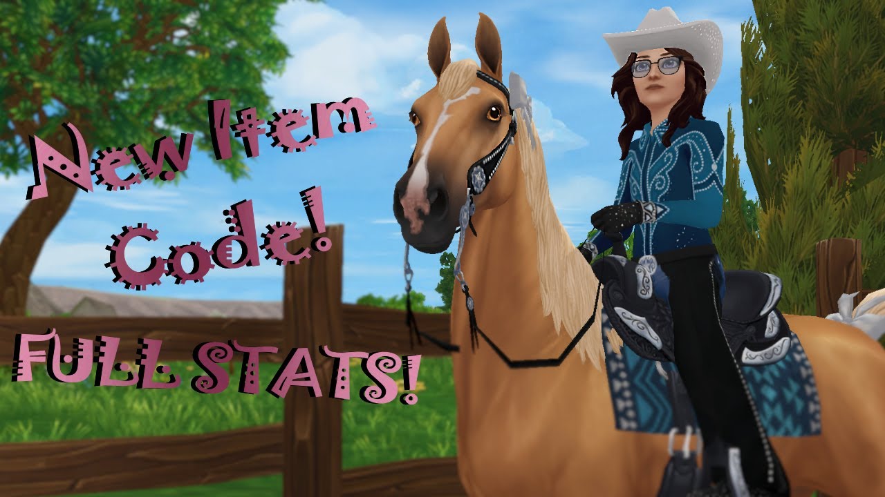 NEW Item Code! FULL STATS! May 2024 ~ [SSO] Star Stable Online - YouTube