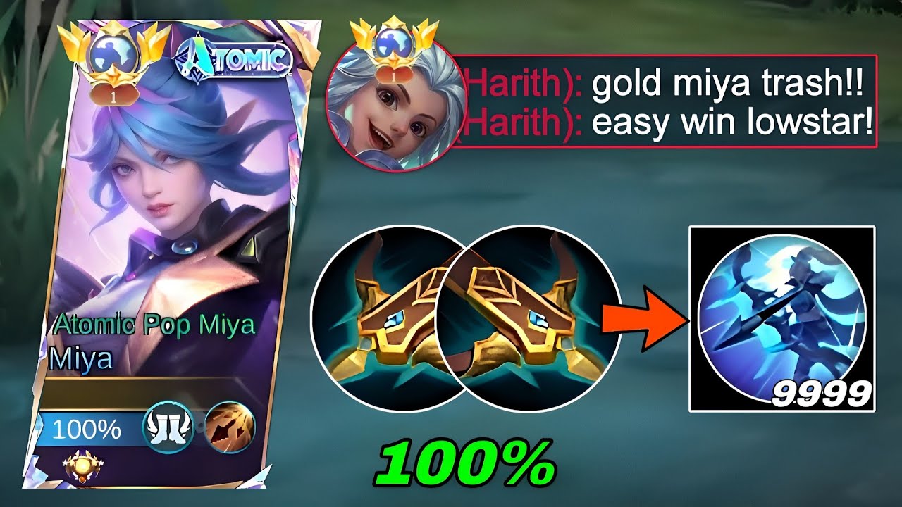 GLOBAL MIYA CRAZY MULTIPLE ATTACK SPEED HACK BUILD 2024!😱(must try) Top ...