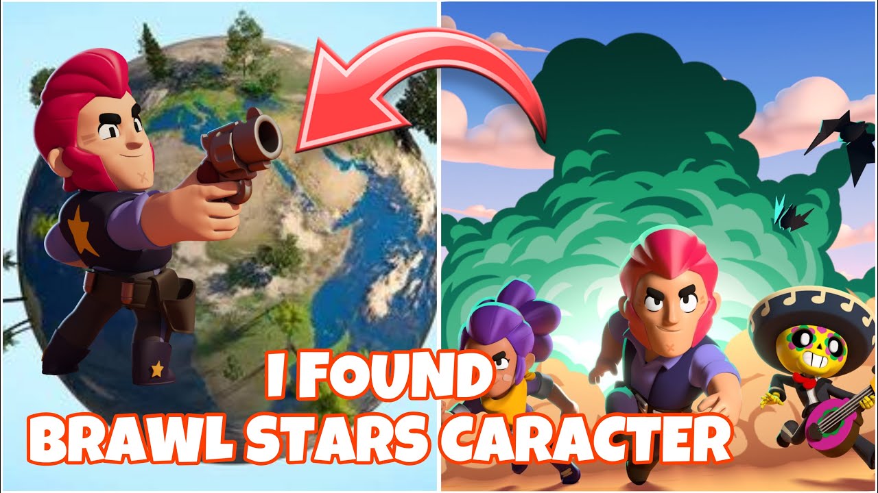 Brawl Stars Caracter Found On Google Earth 🌏🌏 #googlemaps #googleearth ...