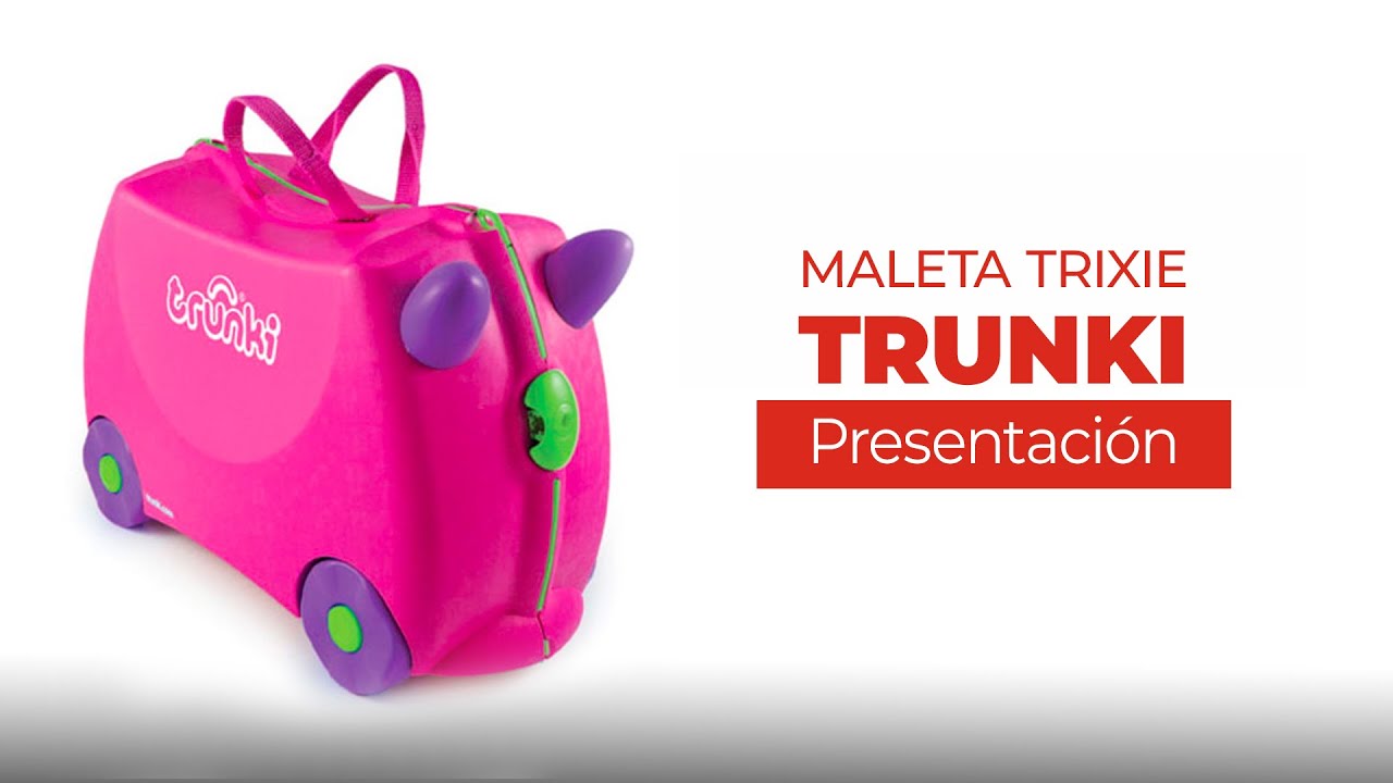 Maleta Trunki Trixie | Review de la Maleta - YouTube