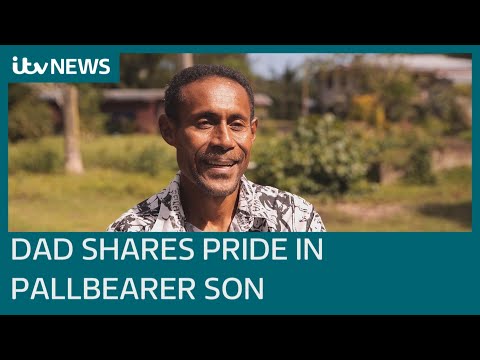 'It's a big job': Queen's Fijian pallbearer's proud family watch from afar | ITV News