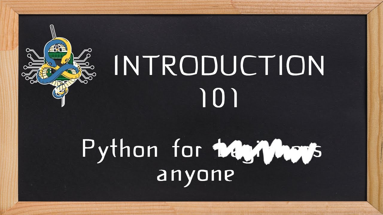 🐍python 3 Tutorial 2020 For Anyone Beginners Introduction 01 Youtube 8242