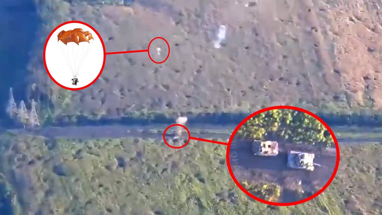 SMArt 155 Round Take Out Russian Tank And BMP - YouTube