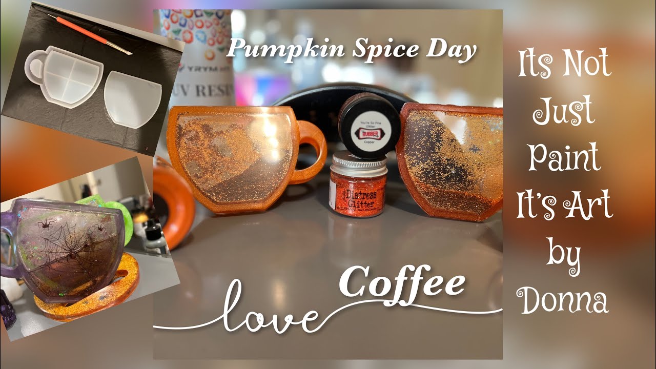 @ClairesCraftyCorner#halloweencollab2023 Pumpkin Spice Day Coffee Cup ...