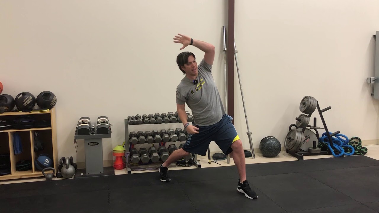 3D Split Stance Stretch - YouTube
