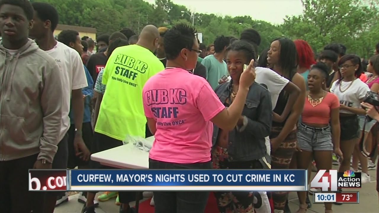 Mayor's Night kicks off summer curfew - YouTube
