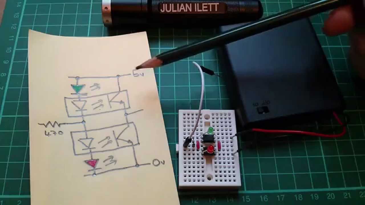 Optocoupler Schematic Projector Pin