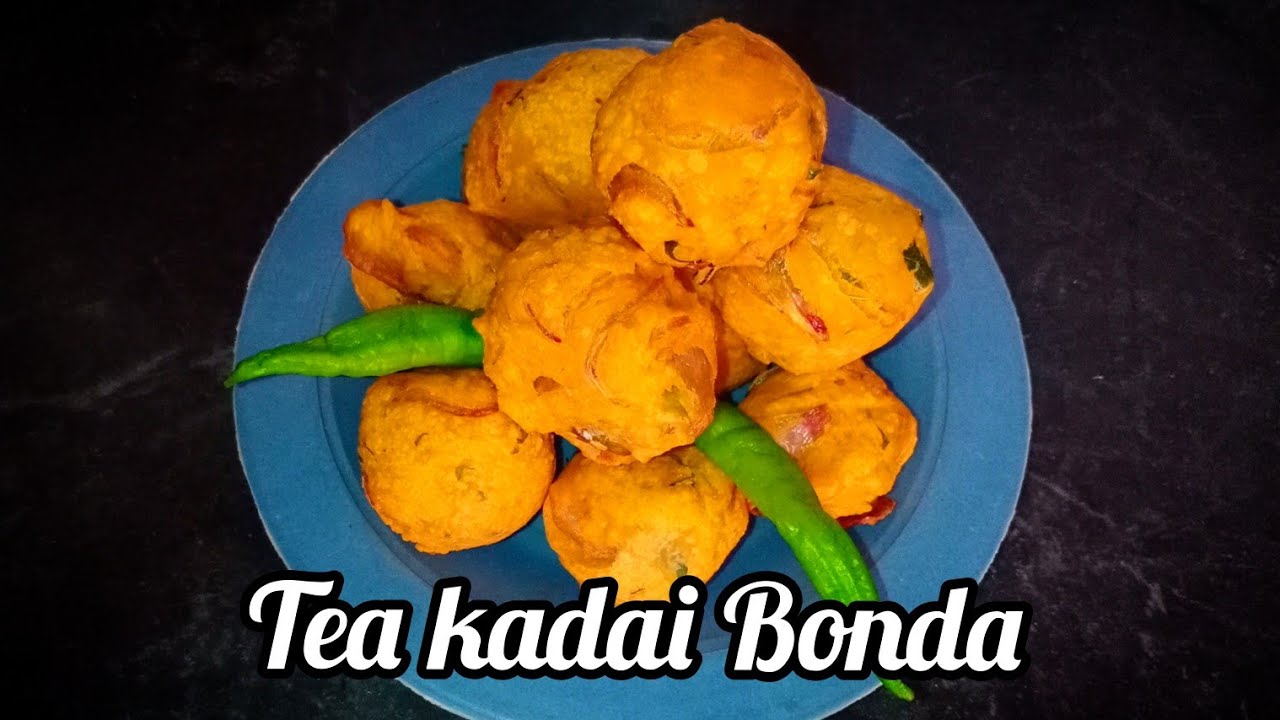 Tea kadai bonda recipe / tea time snacks #myfavouritesamayal#bonda# ...