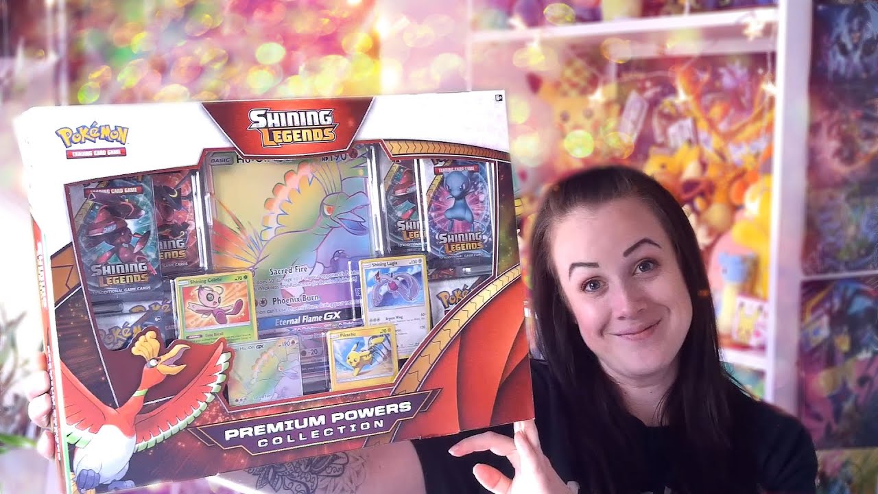 Pokemon Shining Legends Premium Powers Collection Box Opening - So ...