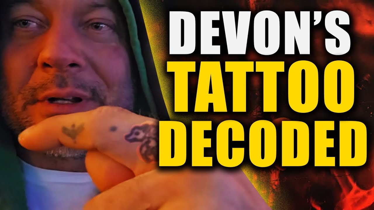 DEVON LARRATT'S NEW TATTOO DECODED. devon vs levan - YouTube