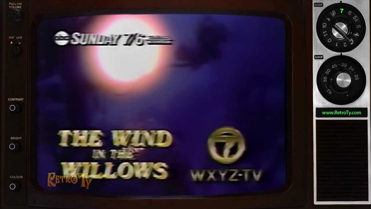 1987 - ABC - Wind in the Willows TV Movie promo - YouTube