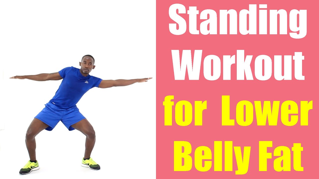 Standing Workout for Lower Belly Fat | Tone Your Lower Abs in 20 ...