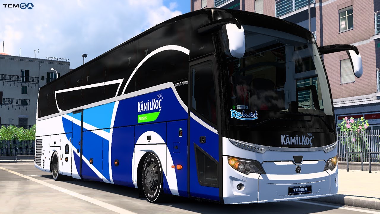 TEMSA MARATON 13 VIP 2023 [YOLCULUK+UPDATE 1.50] ETS2 - YouTube