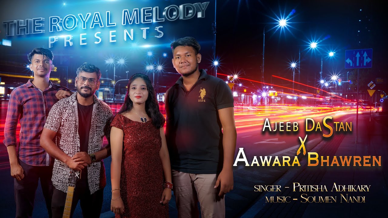 Ajeeb Dastan X Awara Bhanwre||Pritisha||Soumen Nandi|A R Rahman|Kajol ...