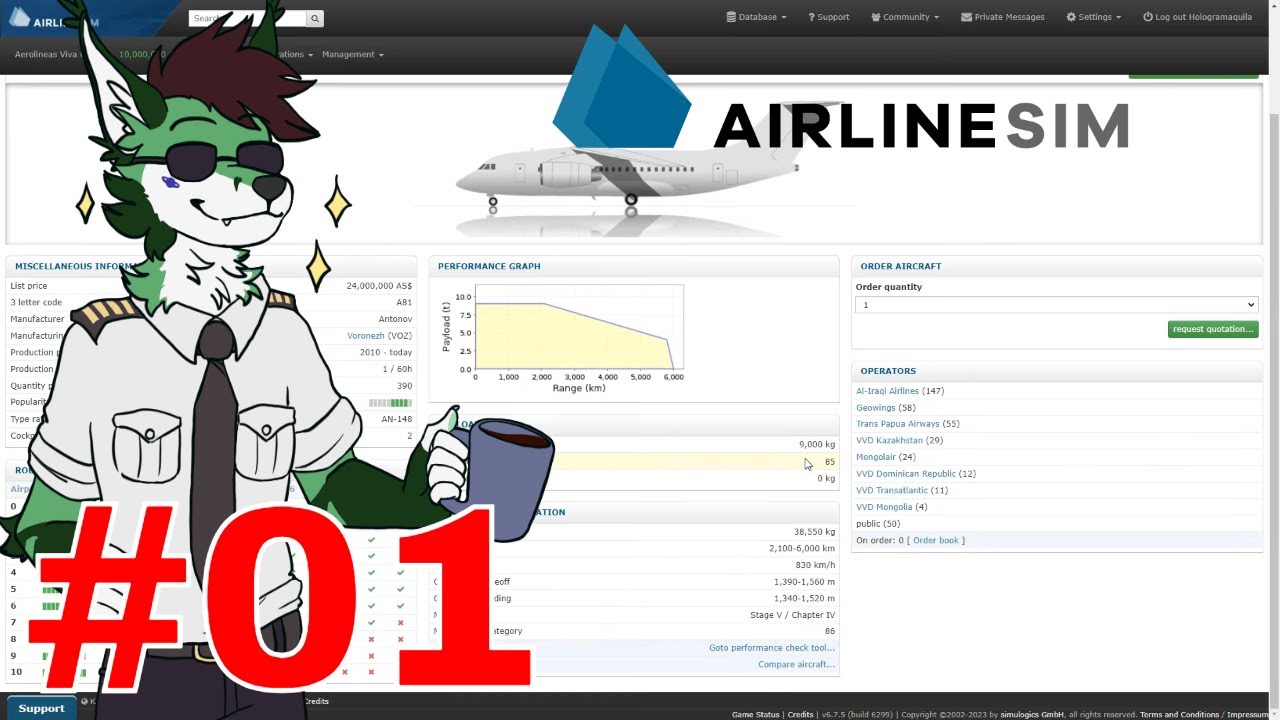 Airlinesim | Aerolíneas Viva Cuba - #01 - Embargo-Challenge! [Deutsch/German] - YouTube