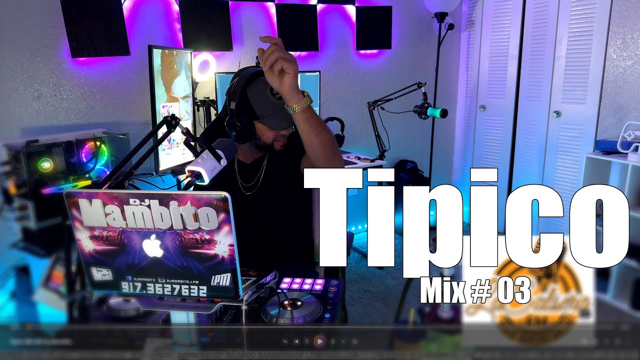 Tipico Mix #03 Dj Mambito #latinmusic #lpmradio #típico #merengue - YouTube