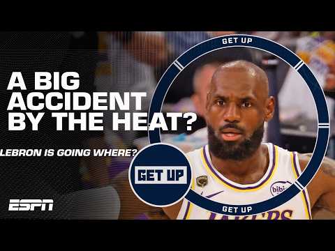 Is LeBron James now going to Miami after what was posted on YouTube?! 😬👀 | Get Up