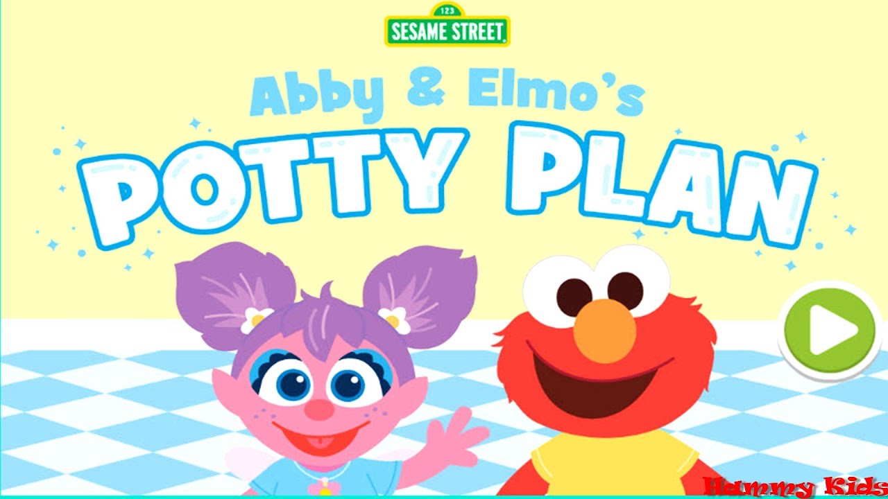 Abby & Elmo's Potty Plan | Elmo Abby Potty Training | Learn to go Potty ...
