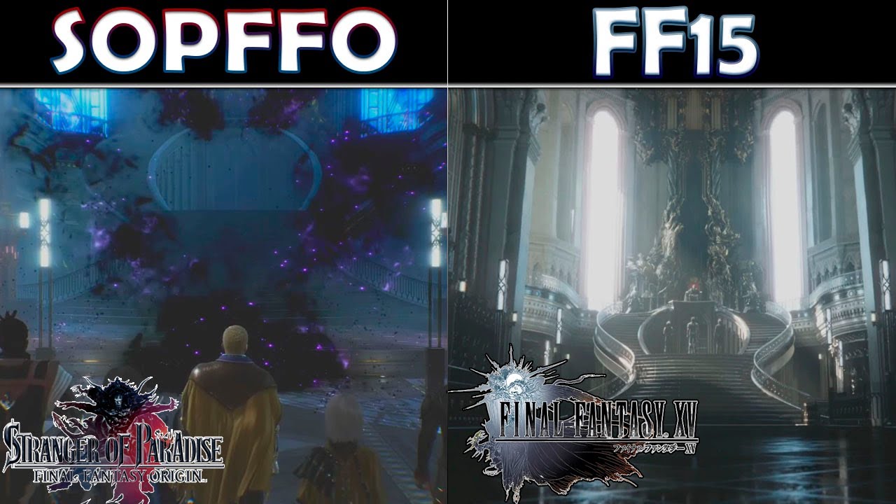 FINAL FANTASY 15 in Stranger of Paradise: Citadel / Vigilia Court ...