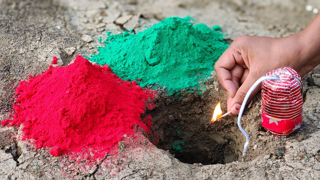 Diwali Big SUTLi BOMB And Holi Lal Gulal vs Hole || Holi Dhamaka ...