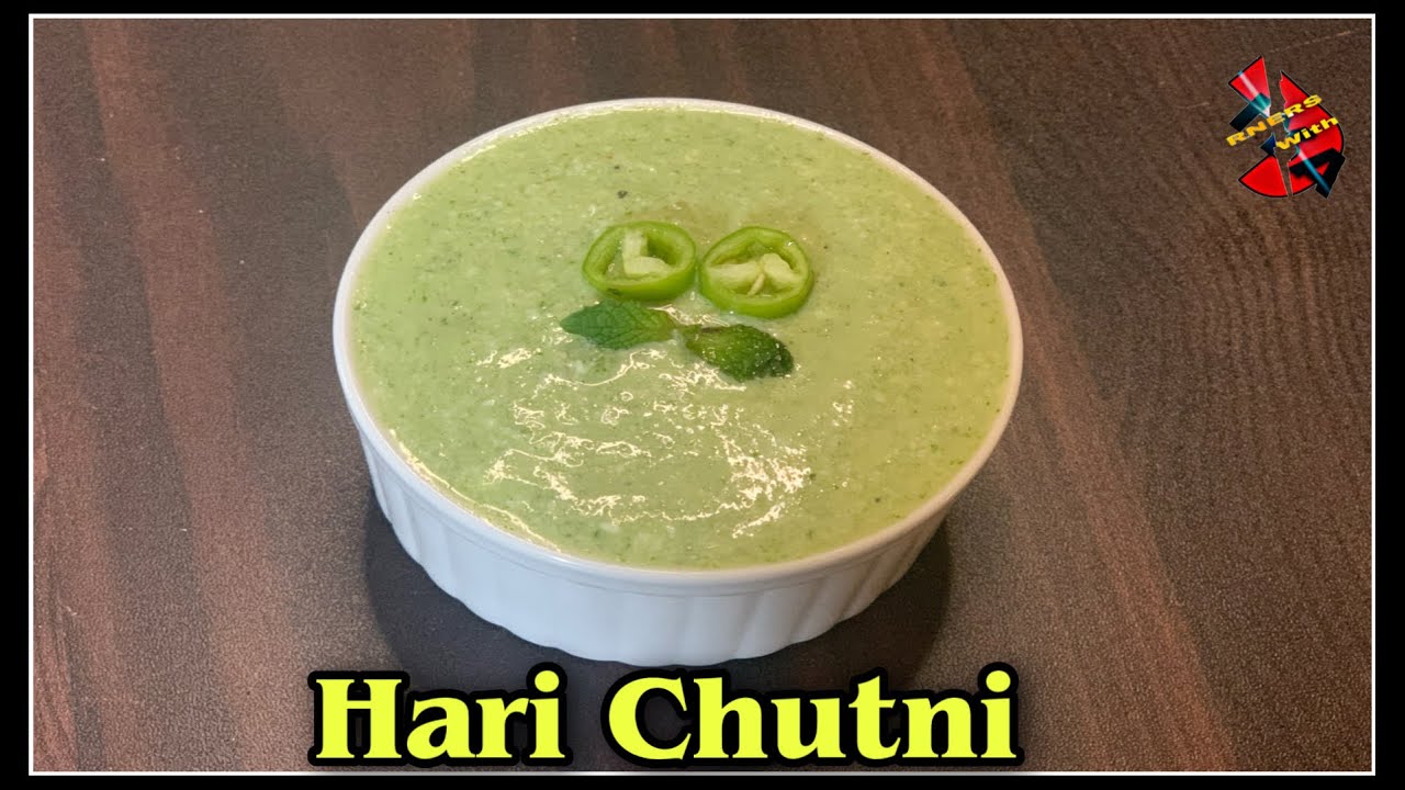 Hari Chatni Recipe/Dhaniya Podina Chatni/mint sauce - YouTube