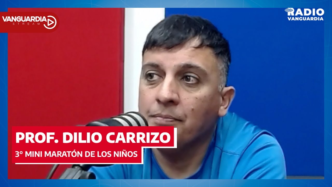 📹Prof. Dilio Carrizo nos cuentaa sobre la 3° Mini maraton de los niños ...