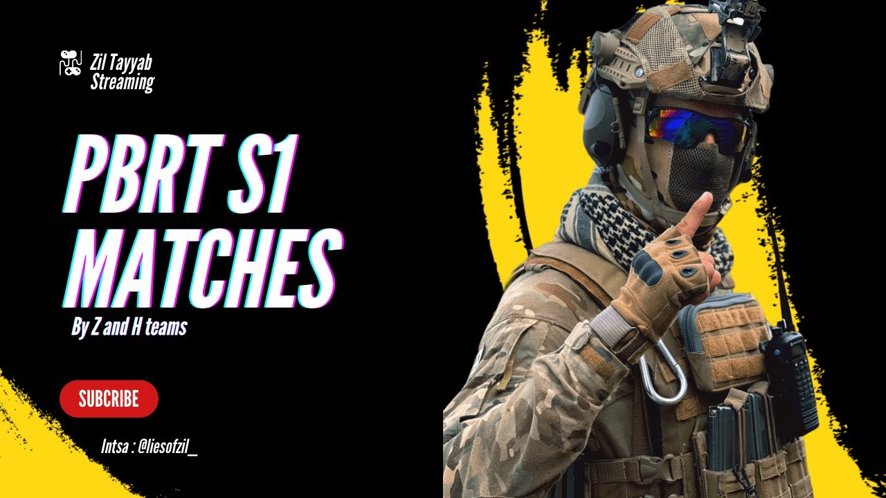 PUBG BILTZ ROYALE TOURNAMENT (PBRT) Matches 11 SEPTEMBER Day 3 - YouTube