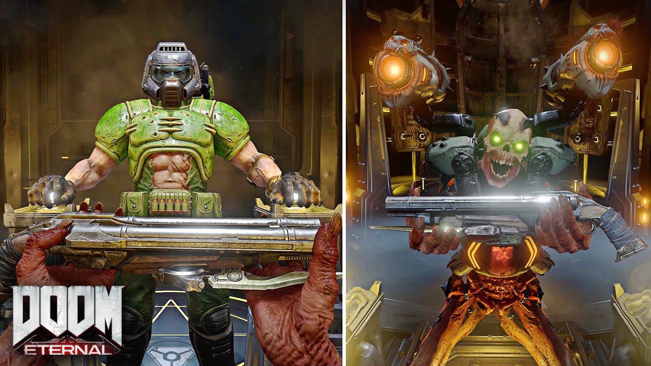 DOOM Eternal - Revenant "No Hud" Gameplay | 4K Ultra Settings RTX 2080 ...