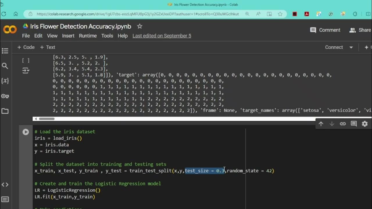 Iris Flower Accuracy Detection | Machine Learning | Binary Classification - YouTube