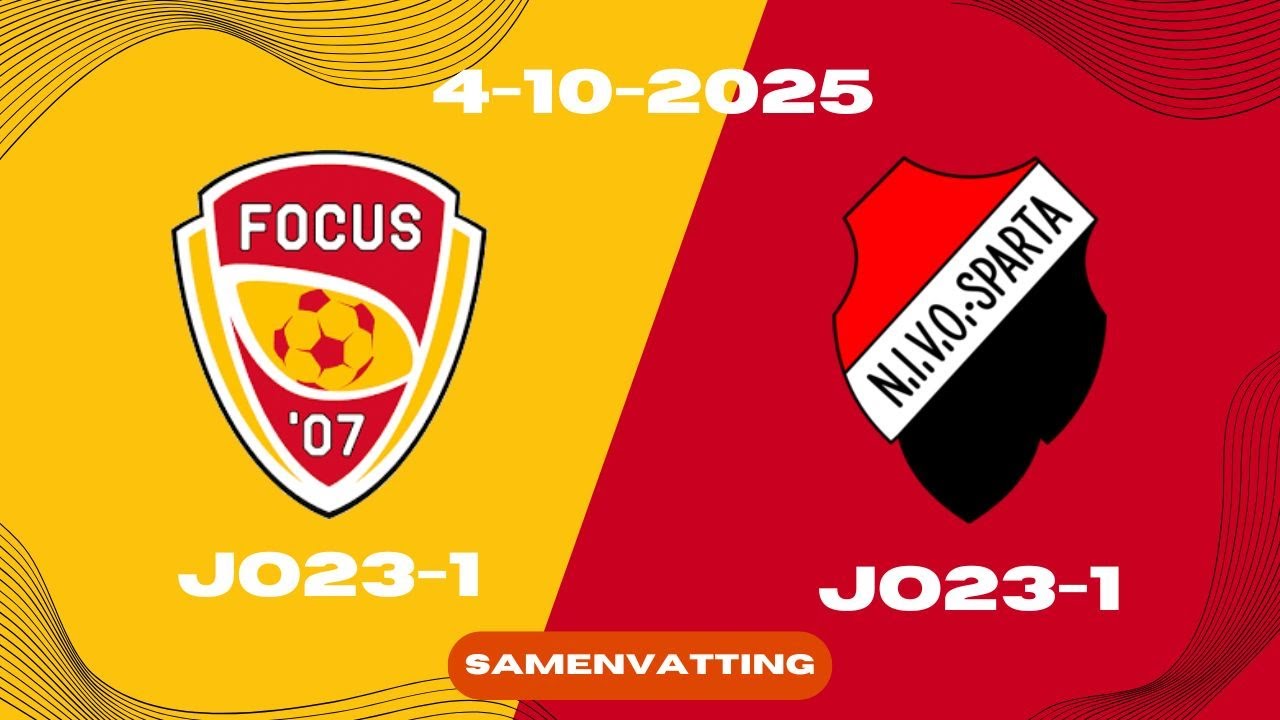 O23-1 Maakt Gehakt van Nivo Sparta | Focus '07 O23-1 - Nivo Sparta O23 ...