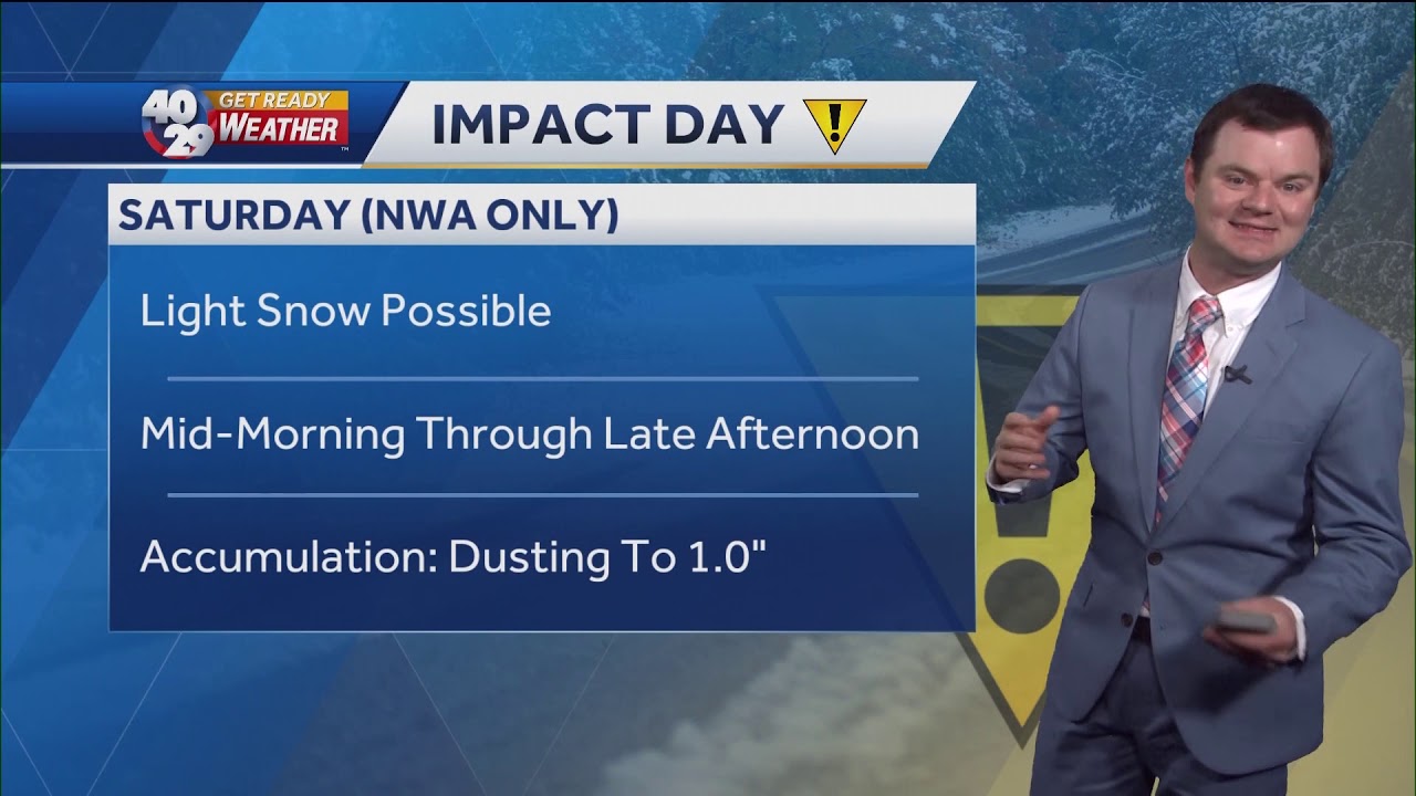 Robert Suhr 40/29 News At 10pm Forecast 1-1-21 - YouTube