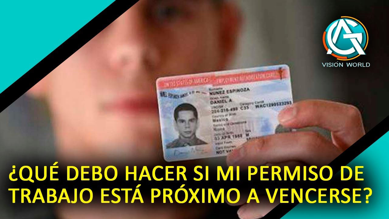 Como Renovar Permiso De Trabajo Usa