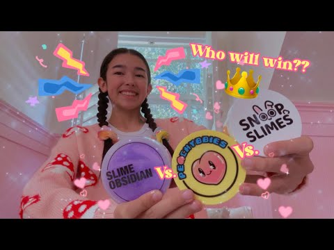 Testing out famous slime companies to see who is best! #asmr #review ...