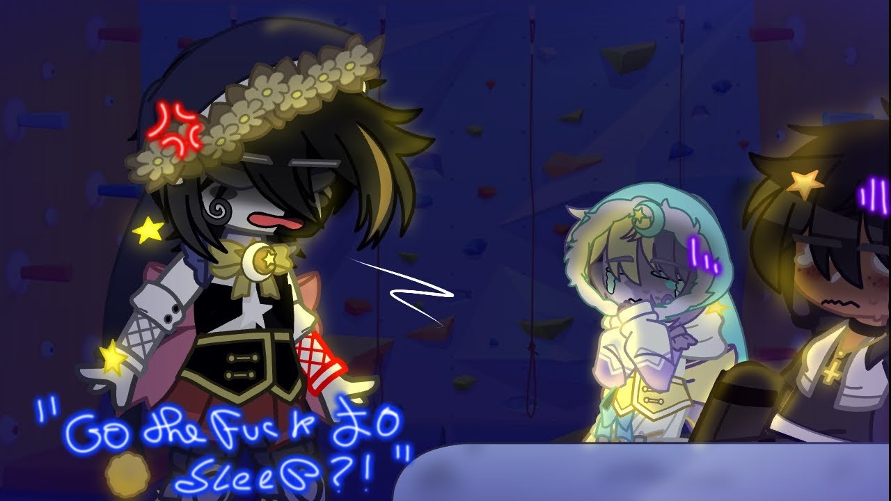 "GO THE F*CK TO SLEEP?!"||Based on a moon character ai||FT:Moon,Lunar ...